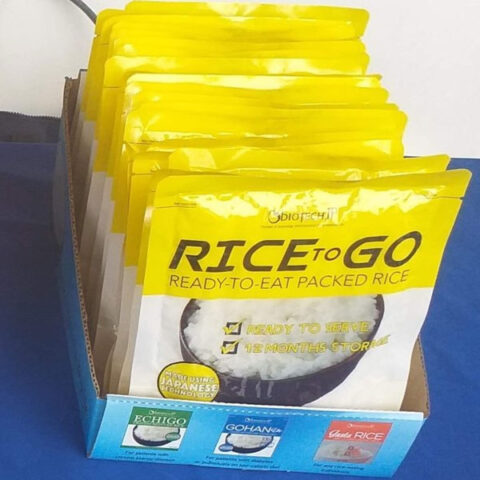 Rice To Go, Ready-to-eat Rice - BiotechJP